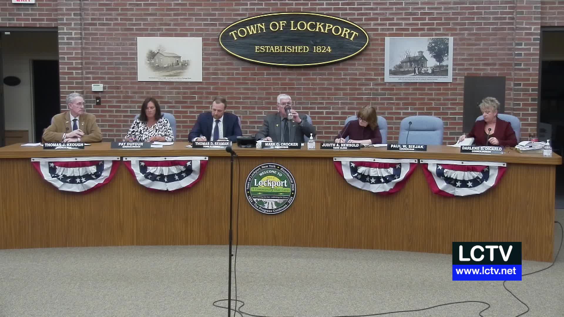 Town of Lockport Board Meeting LIVE 3-6-2024
